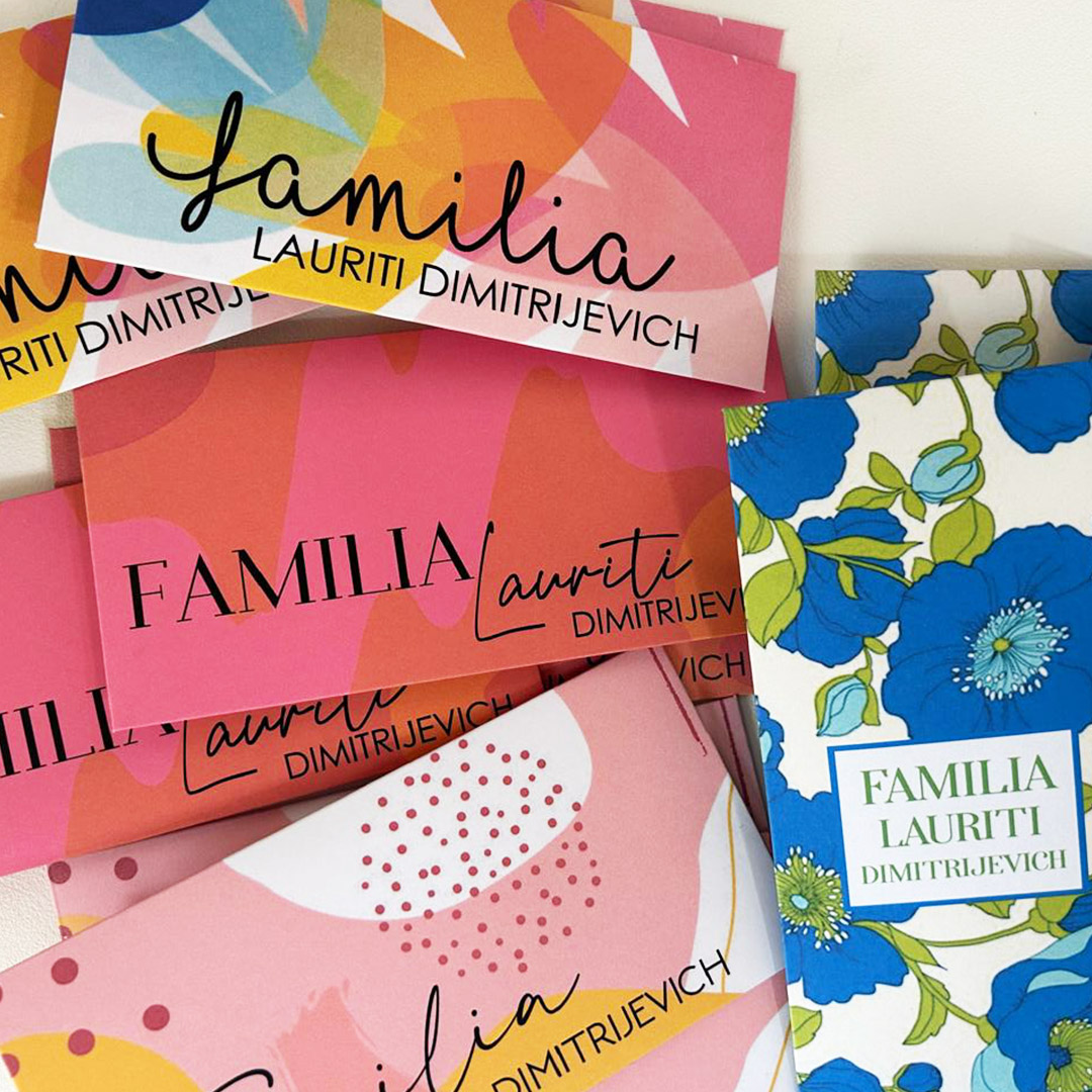 Kit de 12 Sobres Personalizados | Mood Design